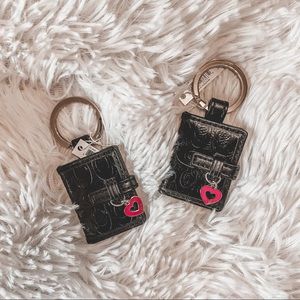 Coach | Accessories | Nwt Coach Photo Book Keychain Black | Poshmark